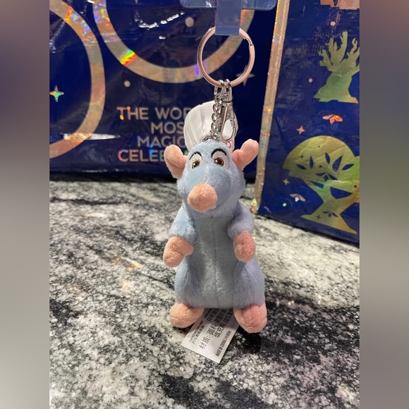 Disney | Accessories | Disney Remy Ratatouille Plush Keychain | Poshmark